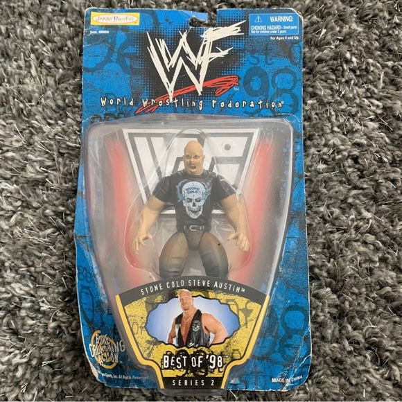 WWE | Toys | Wwf Stone Cold Steve Austin Action Figure Jakks Pacific ...